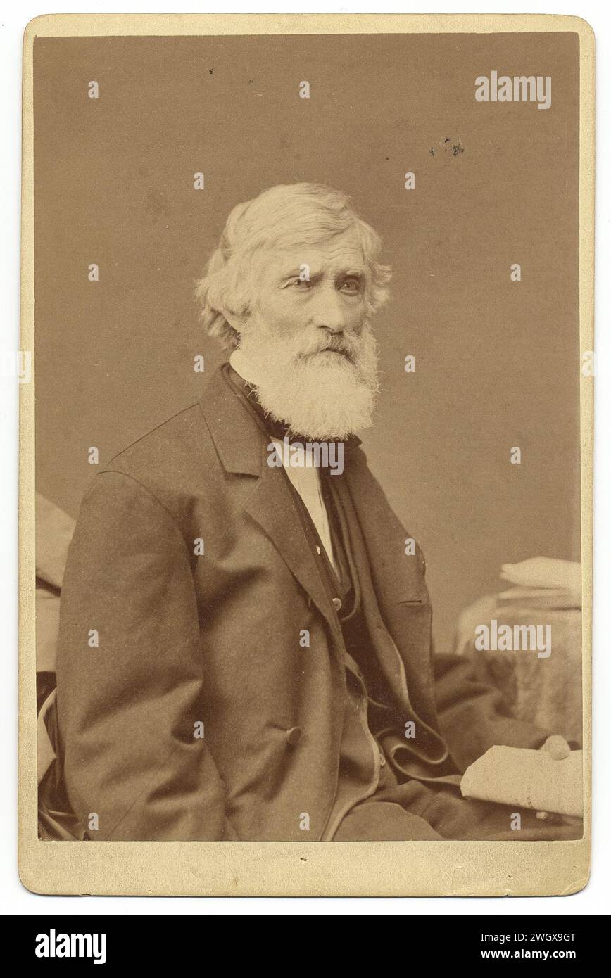 Asher B. Durand by Abraham Bogardus - Original Stock Photo - Alamy