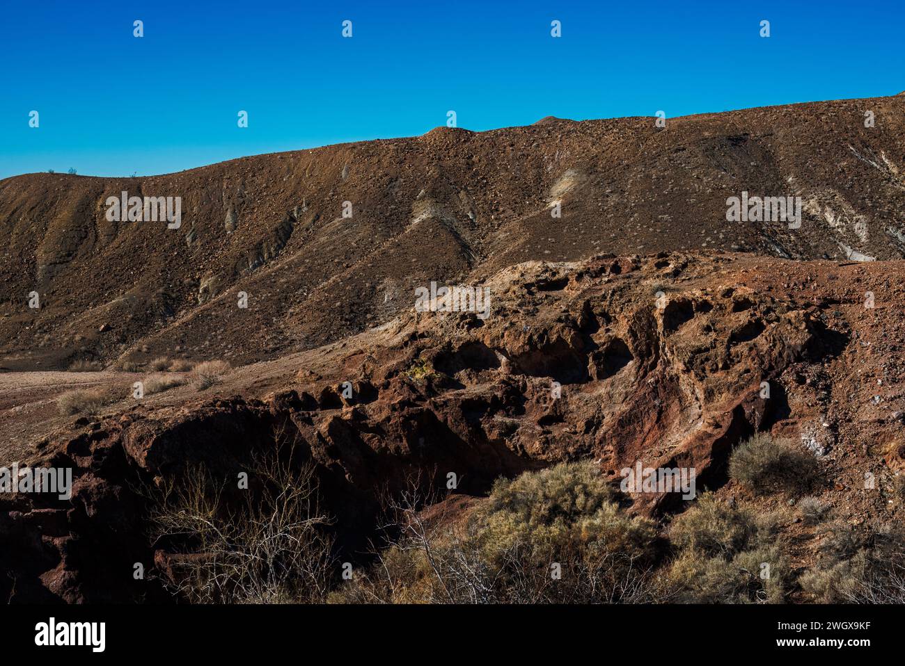 Steep barren hillside hi-res stock photography and images - Alamy