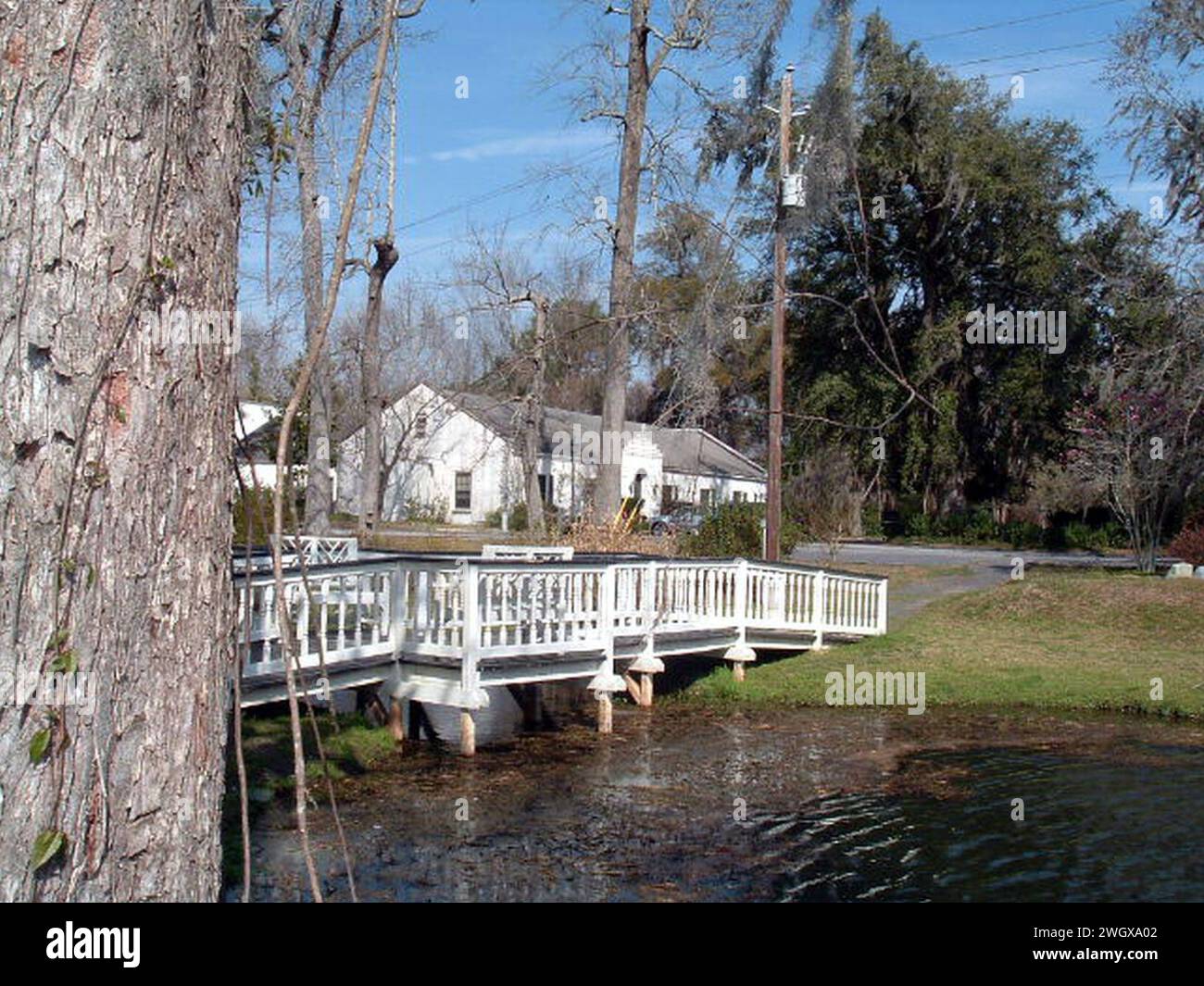 Ashley River Road - Memorial Bridge Near St. Andrew's Church Stock ...