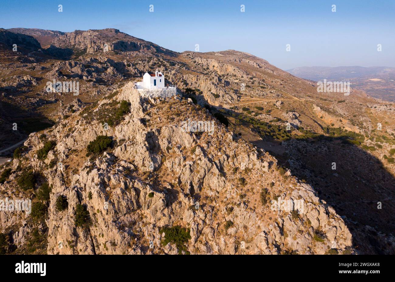 Chapel crete mountain hi-res stock photography and images - Alamy