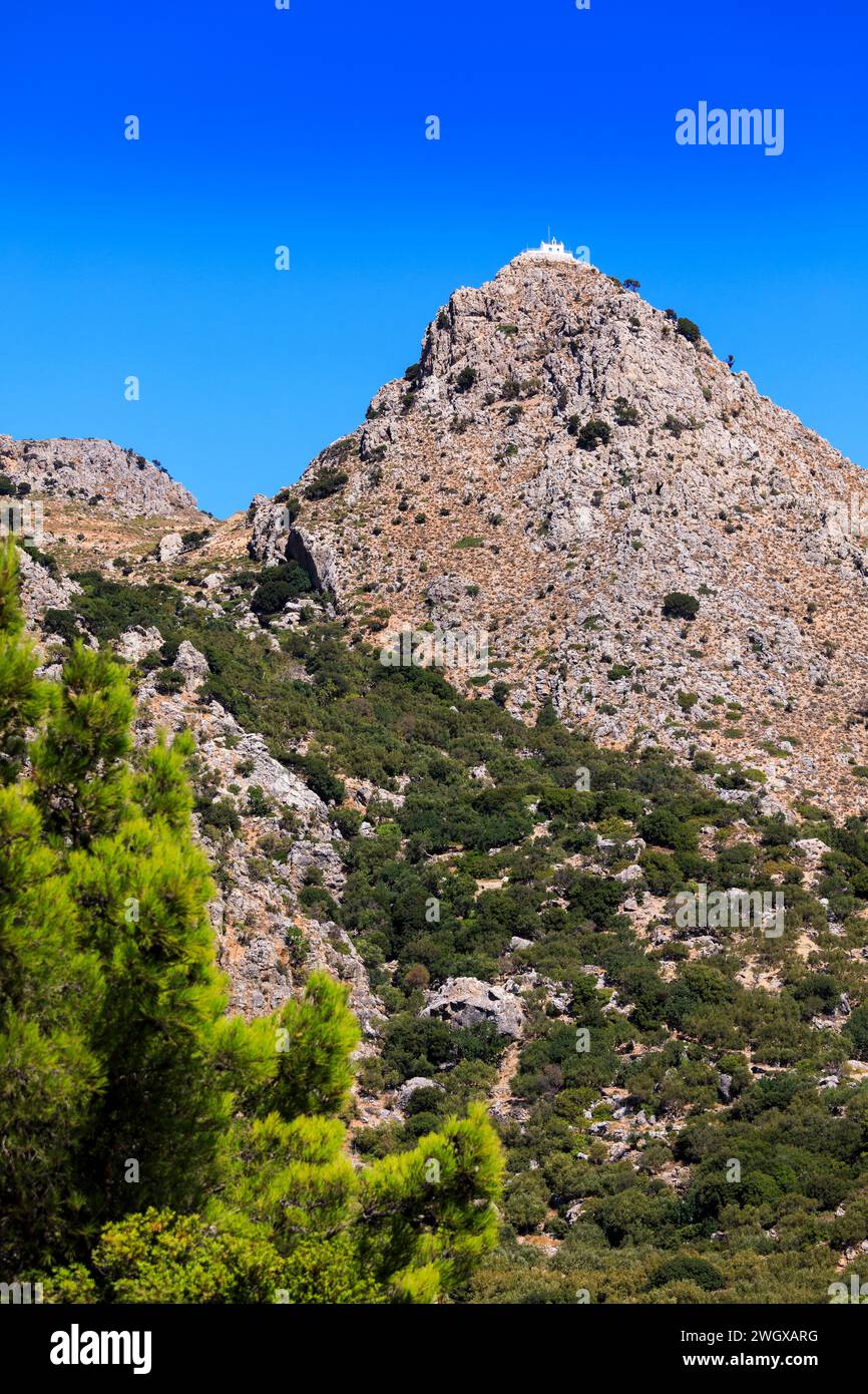 Chapel crete mountain hi-res stock photography and images - Alamy