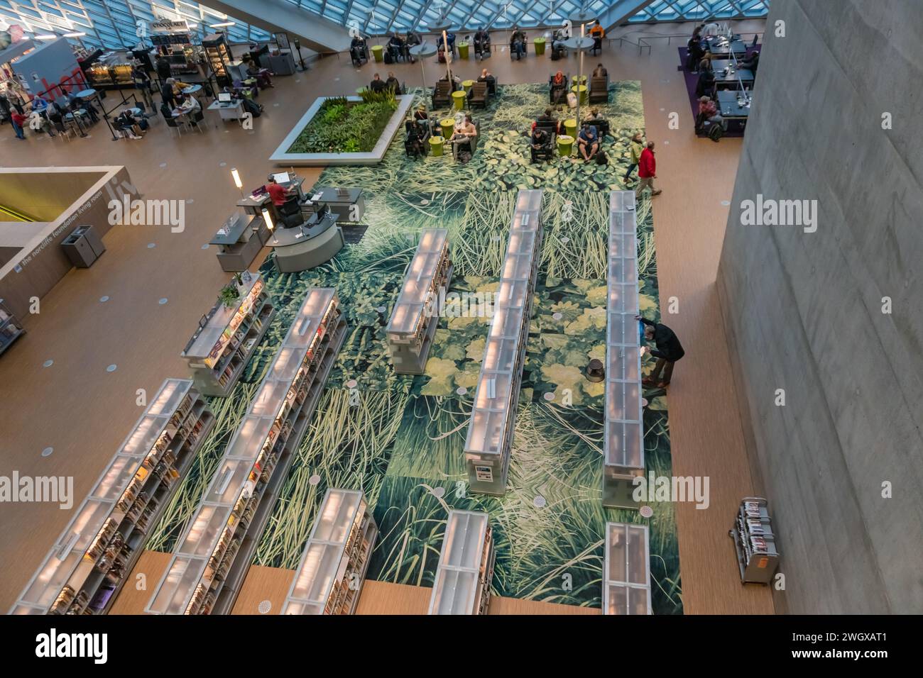 Seattle public library hi-res stock photography and images - Alamy