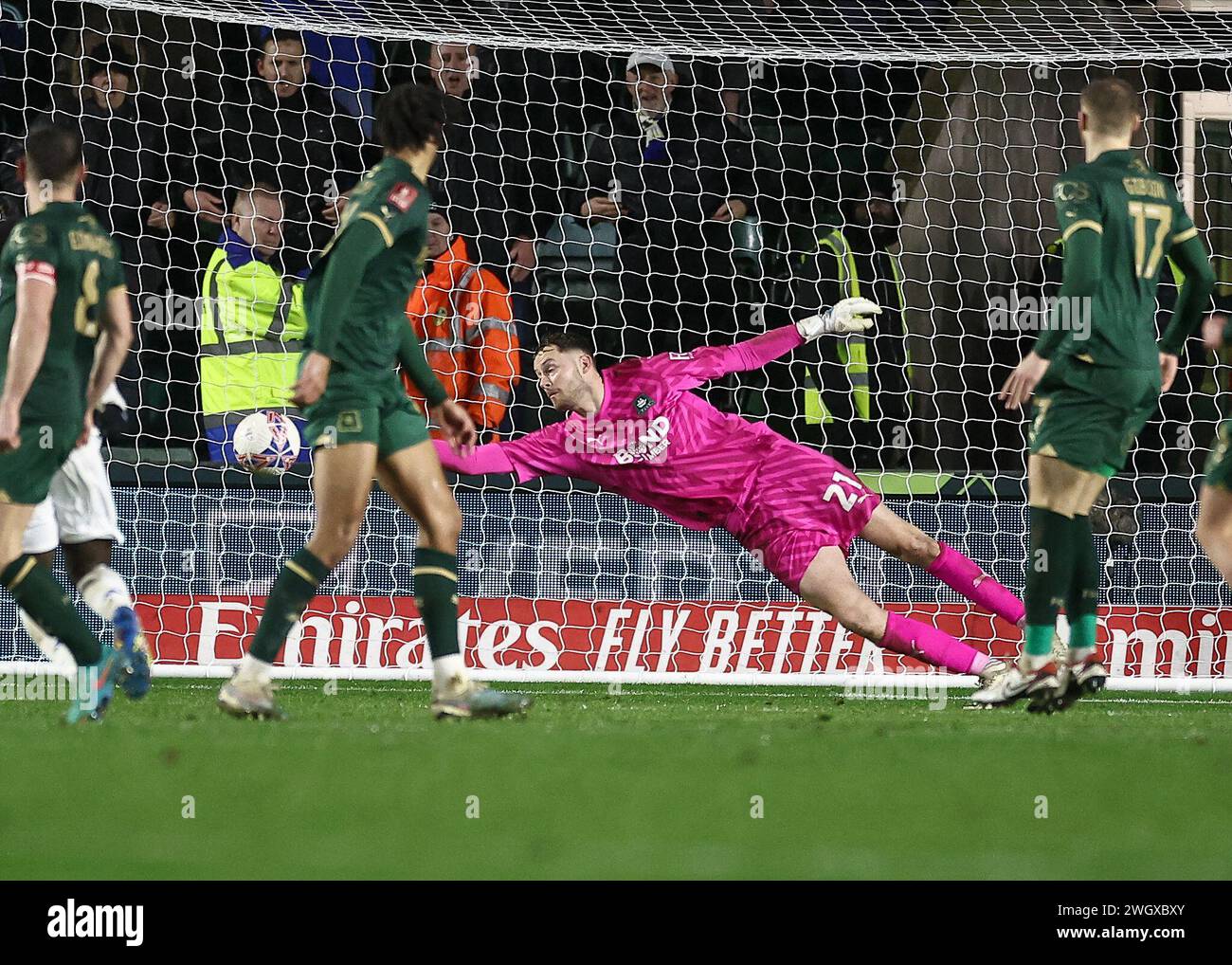 Wilfried Gnonto of Leeds United scores to make it 0-1 during the ...