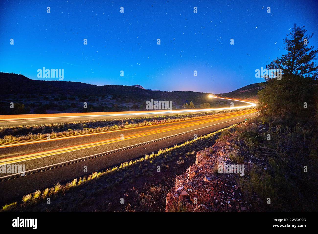 Sedona starry night hi-res stock photography and images - Alamy