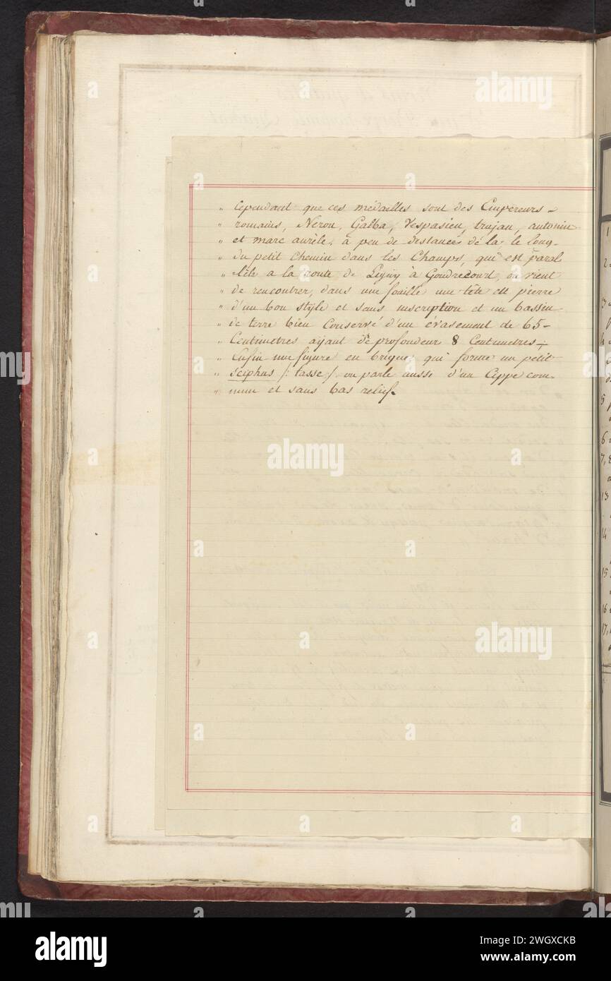Handwritten text (continued), Anonymous, 1809 - 1814 manuscript ...