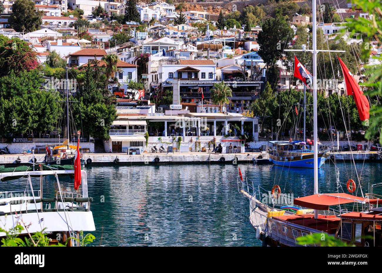 Gulets kalkan turkey hi-res stock photography and images - Alamy