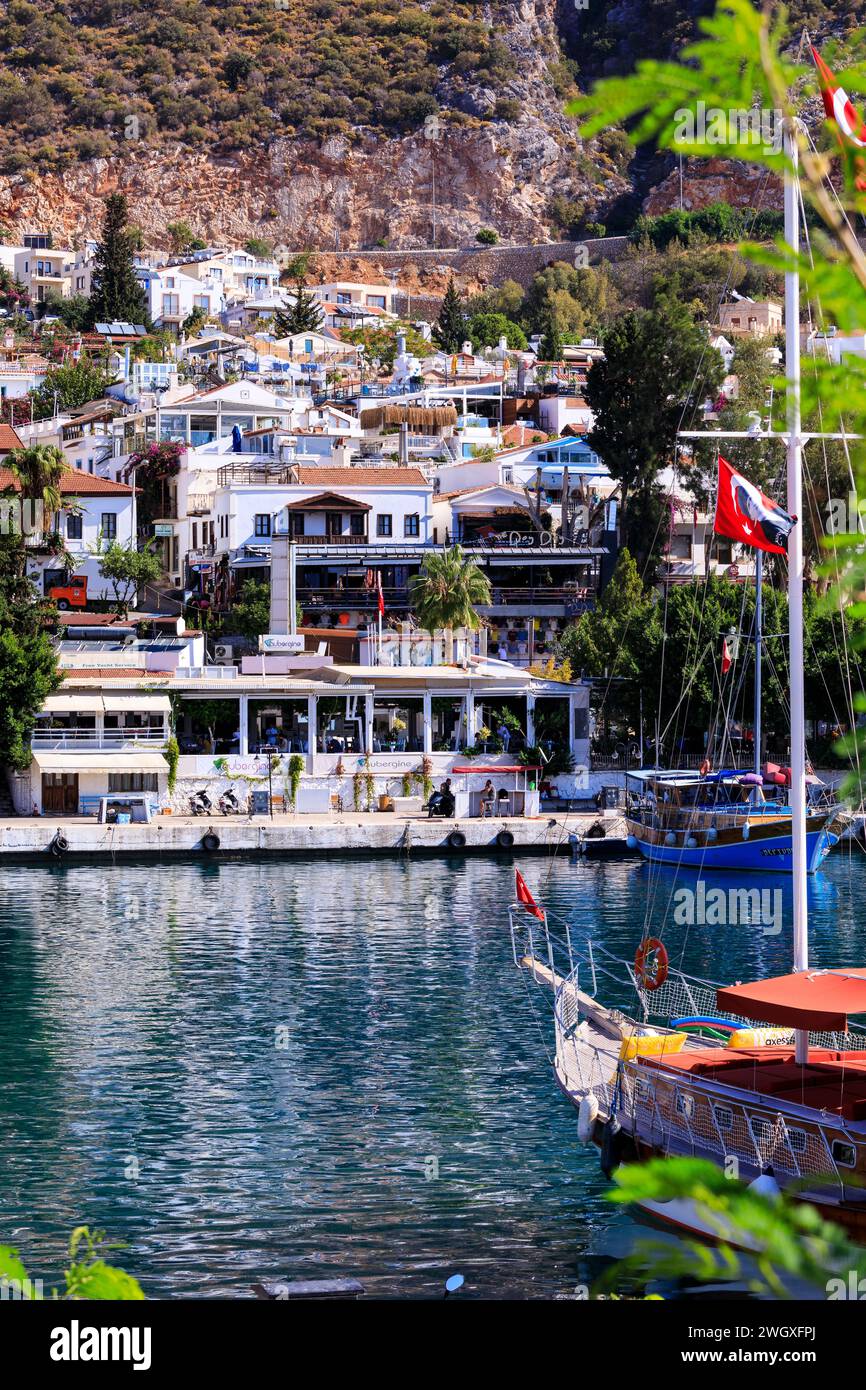 Gulets kalkan turkey hi-res stock photography and images - Alamy