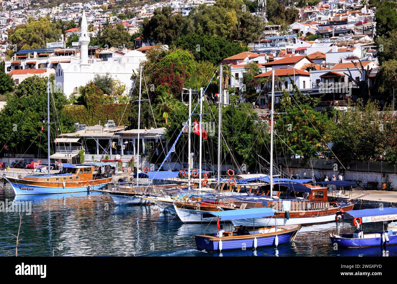 Gulets kalkan turkey hi-res stock photography and images - Alamy