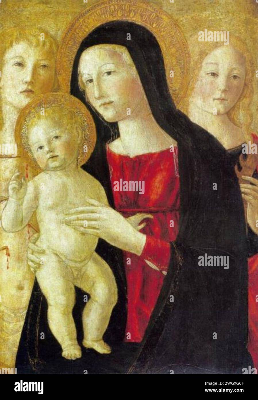 Atelier van Neroccio di Bartolomeo di Benedetto de' Landi - Maria en ...