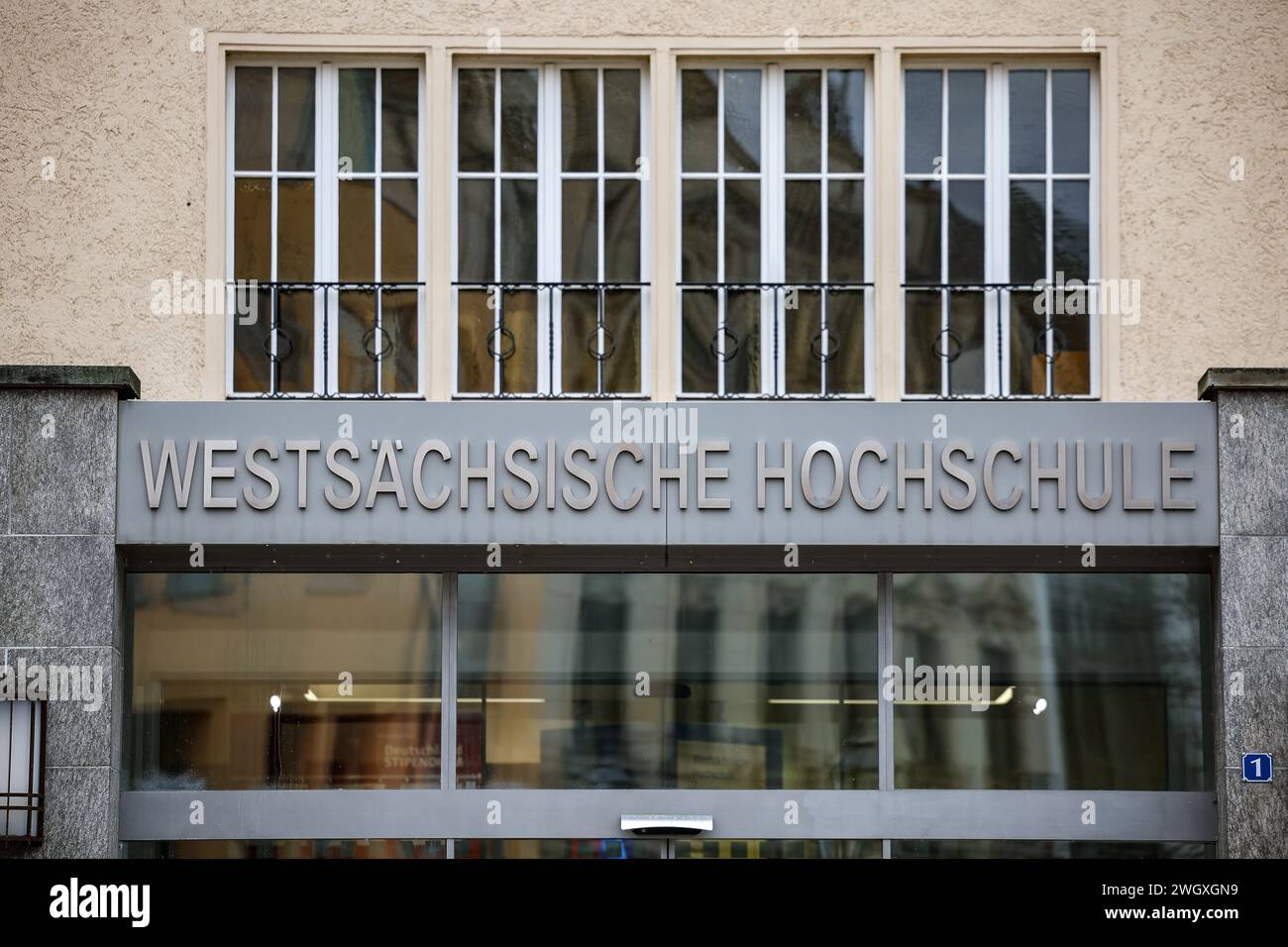 Zwickau, Germany. 06th Feb, 2024. View of the Paul Kirchhoff Building ...