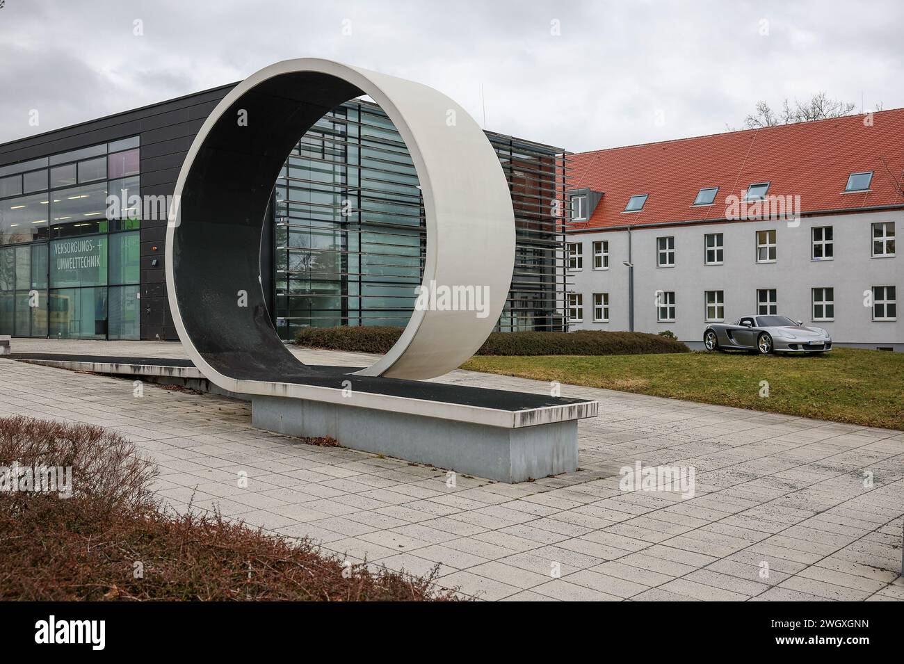 Zwickau, Germany. 06th Feb, 2024. View of the Scheffelberg campus of ...