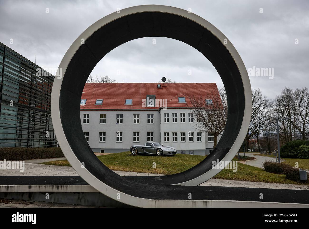 06 February 2024, Saxony, Zwickau: View of the Scheffelberg campus of ...