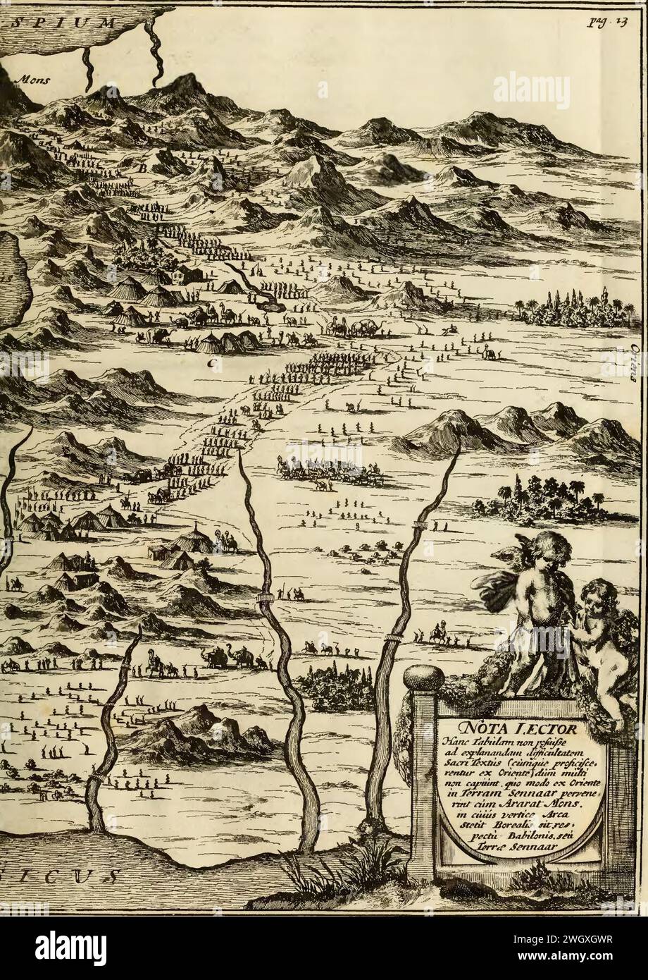 Turris babel 1679 athanasius kircher hi-res stock photography and ...