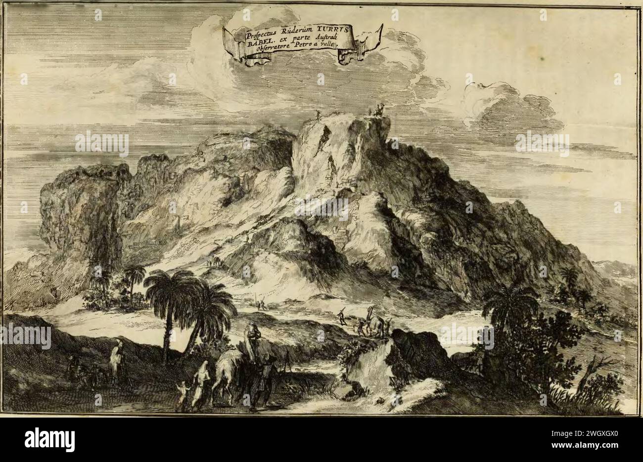 Turris babel 1679 athanasius kircher hi-res stock photography and ...