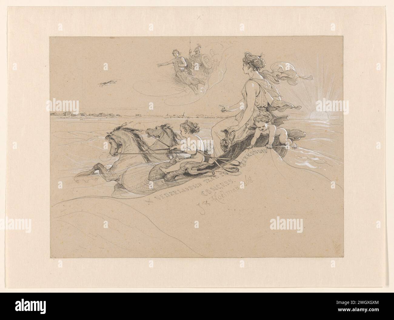 Design for a menu of the meal on 1 September, on the occasion of the ...