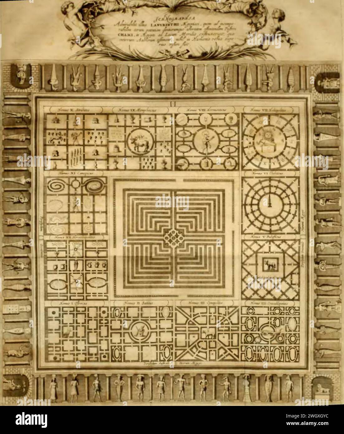Turris babel 1679 athanasius kircher hi-res stock photography and ...