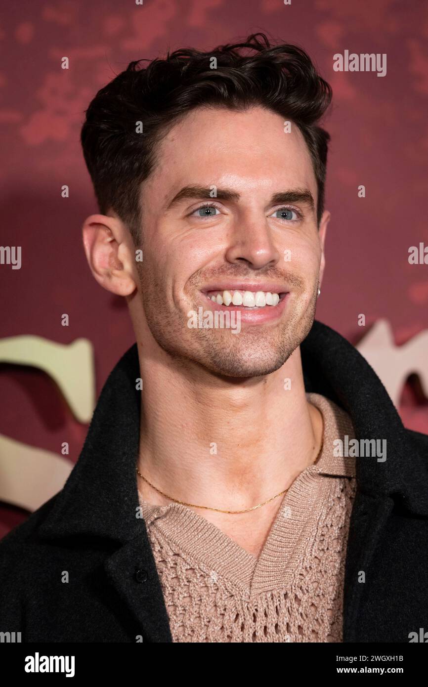 Liam Dean poses for photographers upon arrival for a special VIP remastered screening of Les ...