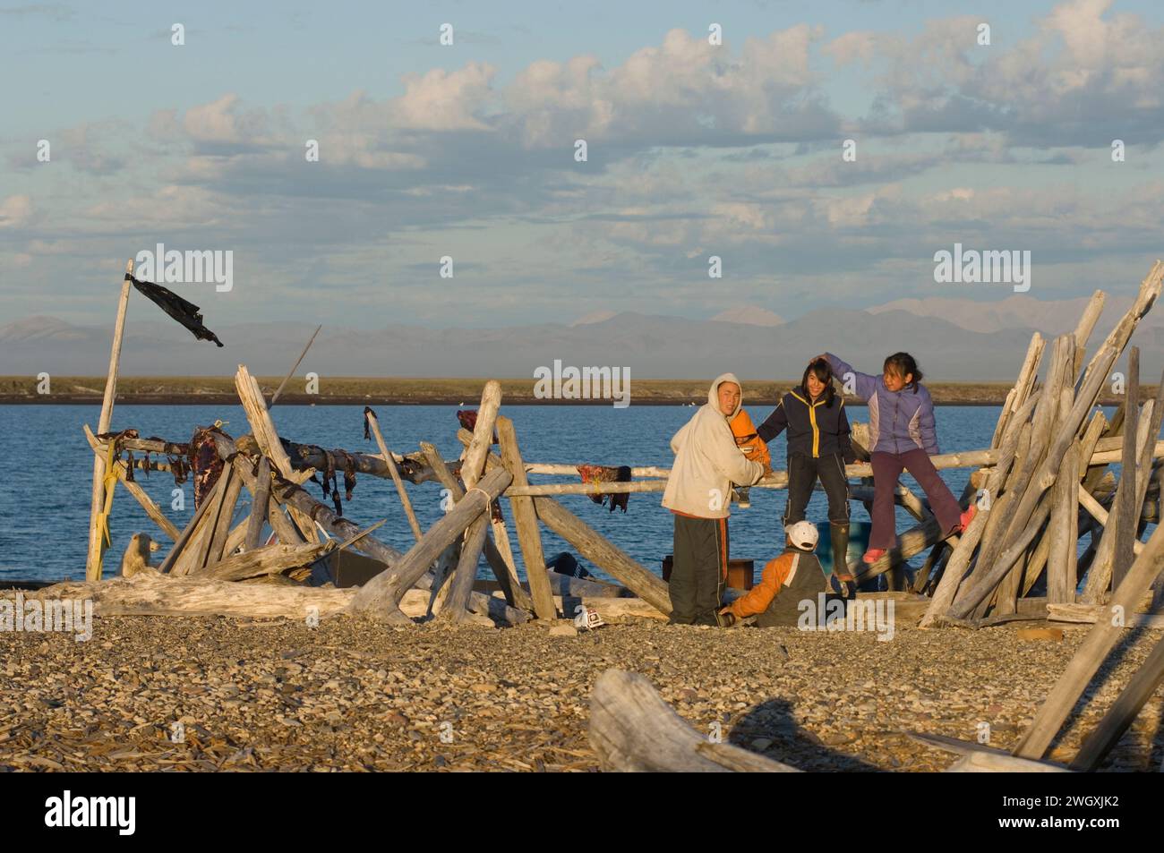 Alaska eskimo children hi-res stock photography and images - Alamy