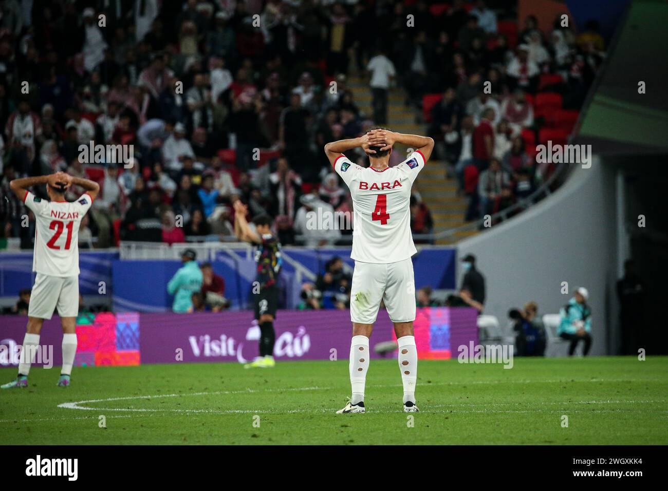 Doha, Qatar, 6 Feb 2024, AFC Asian Cup Qatar 2023 Semi-Final: Jordan 2 ...