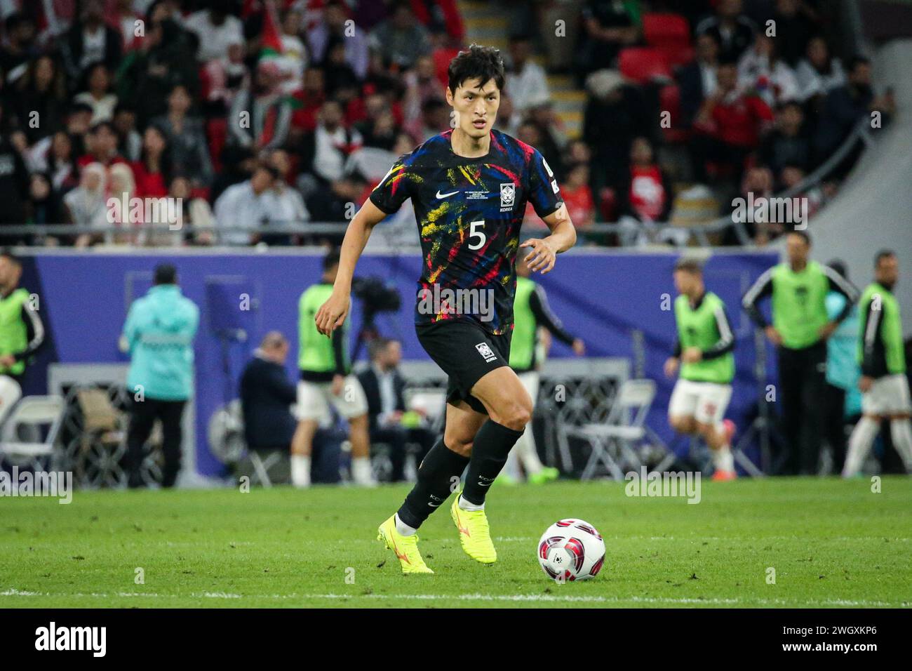 Doha, Qatar, 6 Feb 2024, AFC Asian Cup Qatar 2023 Semi-Final: Jordan 2 ...