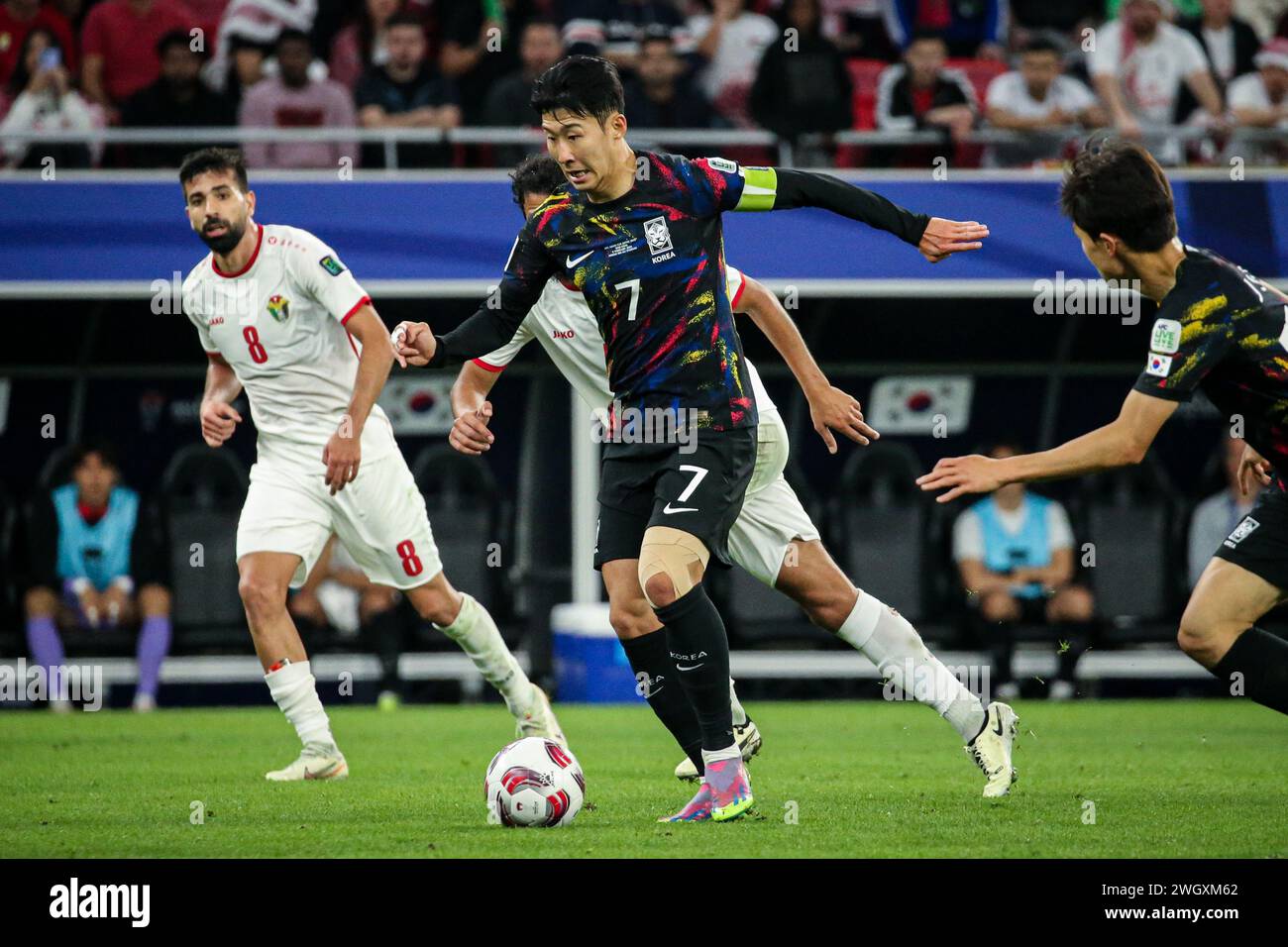 Doha, Qatar, 6 Feb 2024, AFC Asian Cup Qatar 2023 Semi-Final: Jordan 2 ...