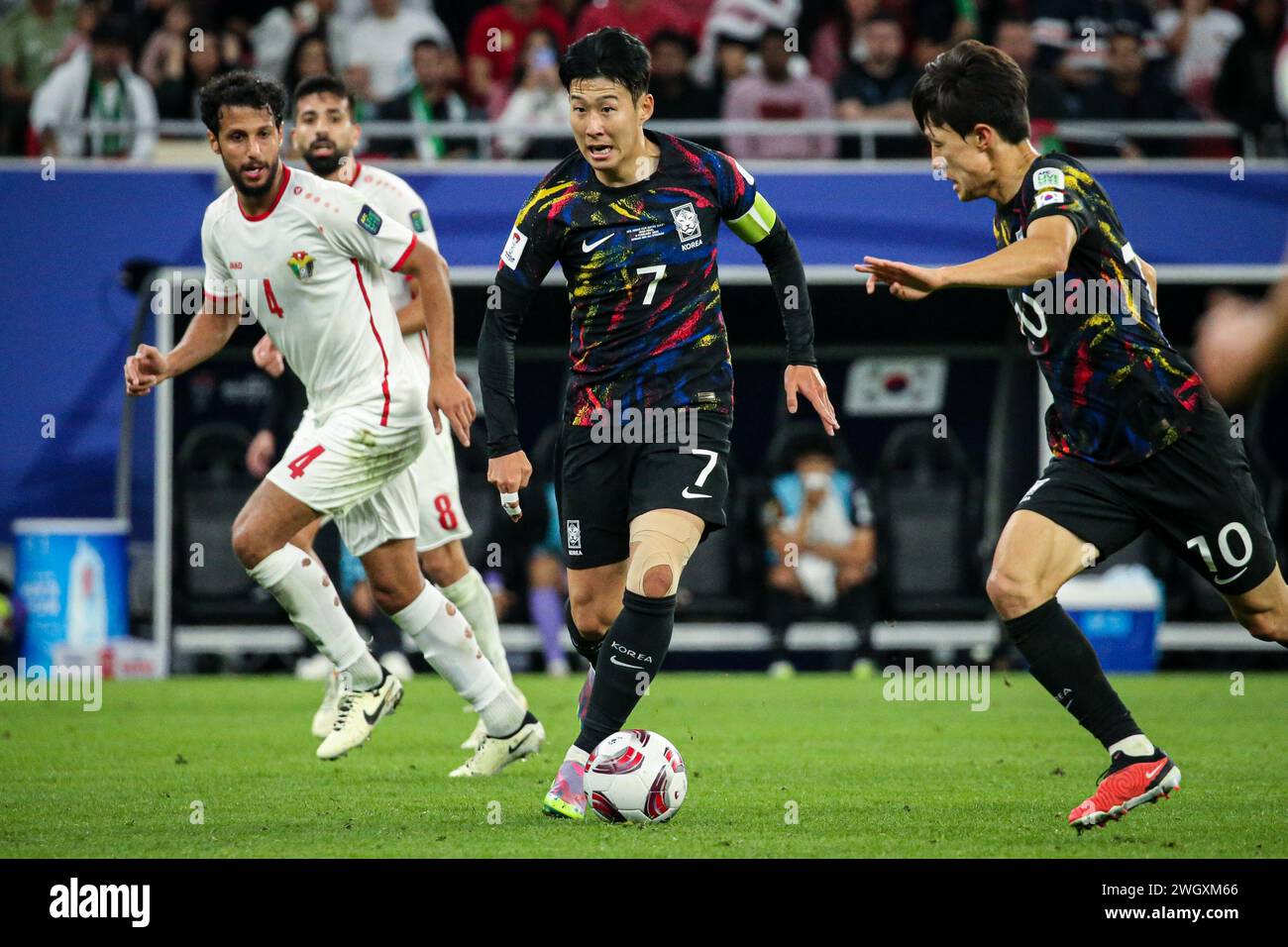 Doha, Qatar, 6 Feb 2024, AFC Asian Cup Qatar 2023 Semi-Final: Jordan 2 ...