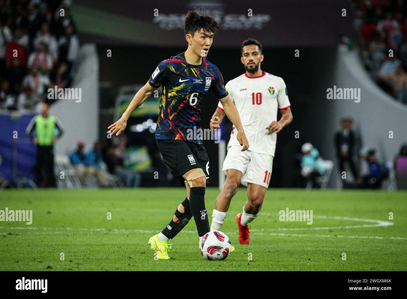 Doha, Qatar, 6 Feb 2024, AFC Asian Cup Qatar 2023 Semi-Final: Jordan 2 ...