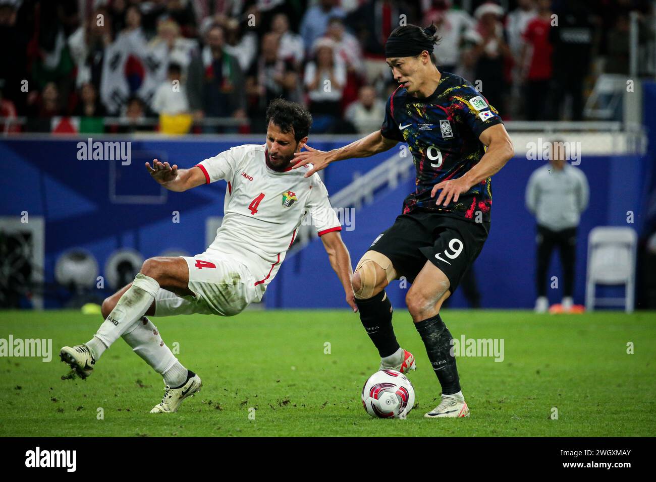 Doha, Qatar, 6 Feb 2024, AFC Asian Cup Qatar 2023 Semi-Final: Jordan 2 ...