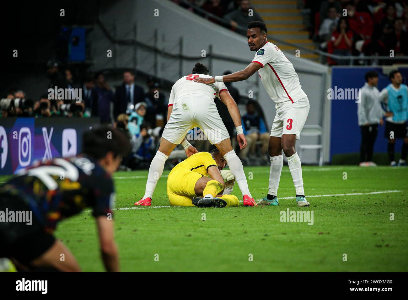 Doha, Qatar, 6 Feb 2024, AFC Asian Cup Qatar 2023 Semi-Final: Jordan 2 ...