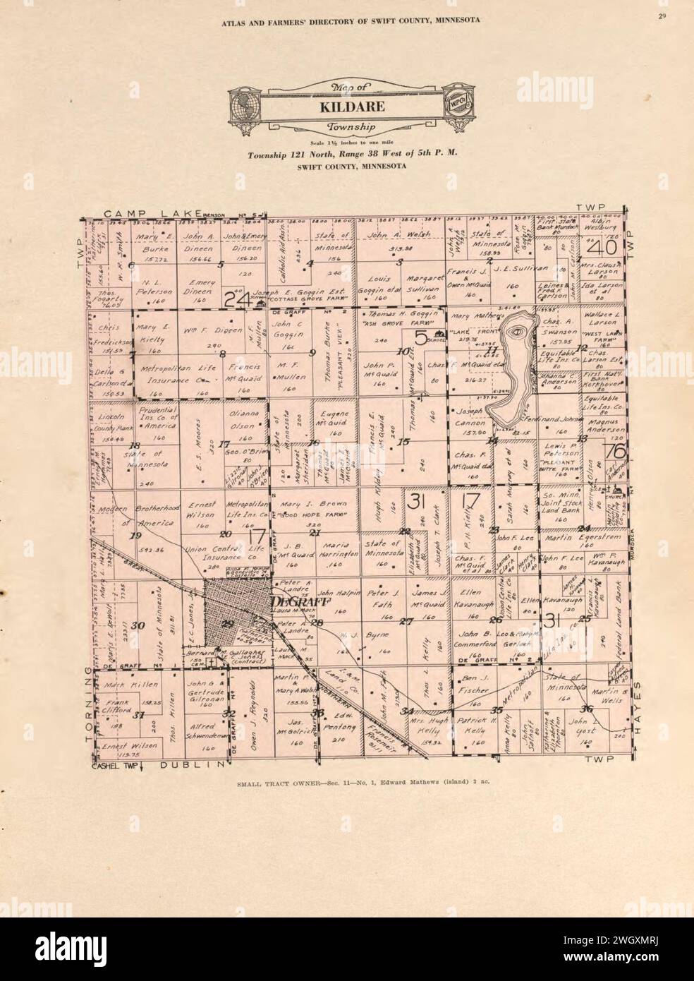 Atlas and farmers' directory of Swift County, Minnesota - containing ...