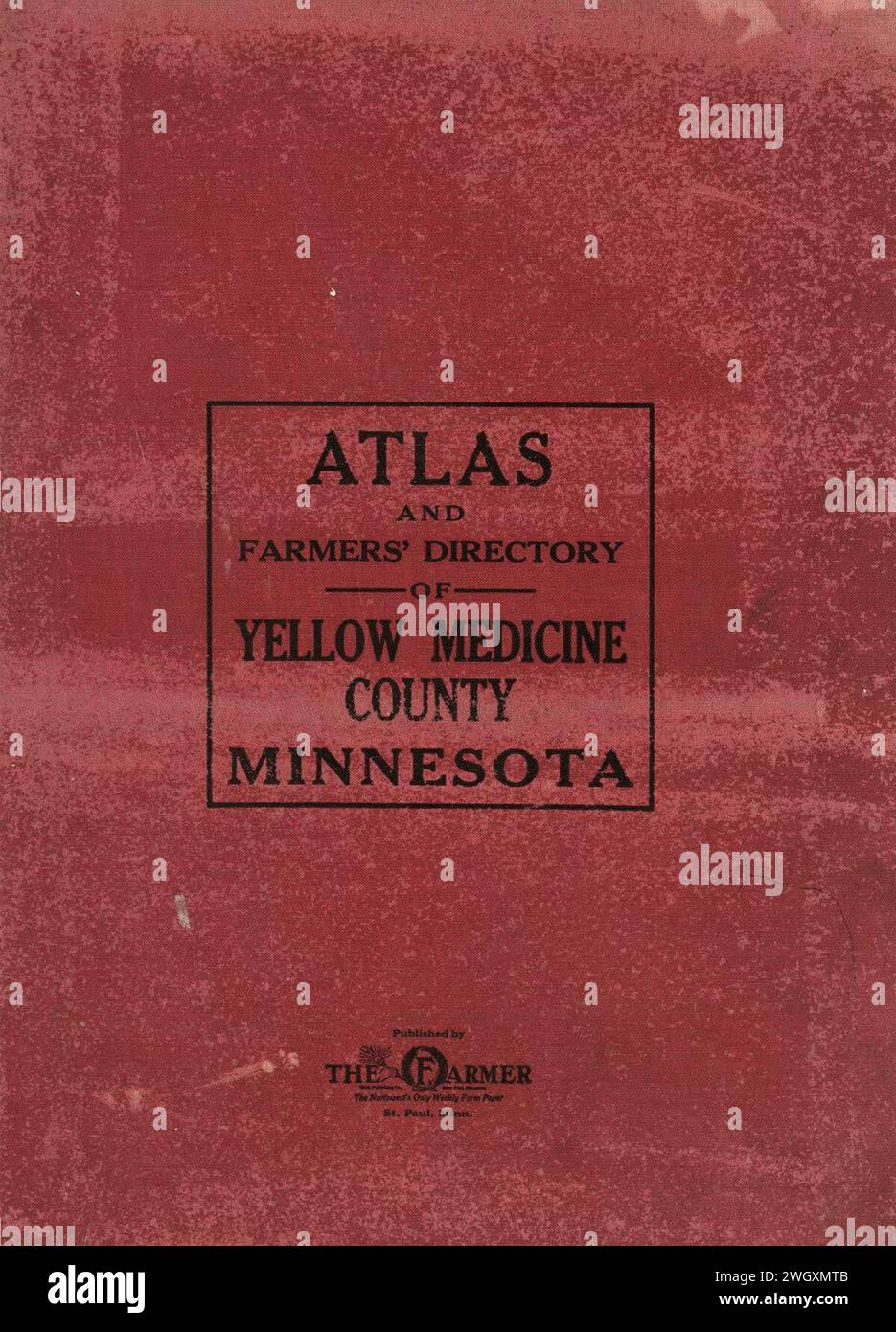 Yellow medicine county map hi-res stock photography and images - Alamy