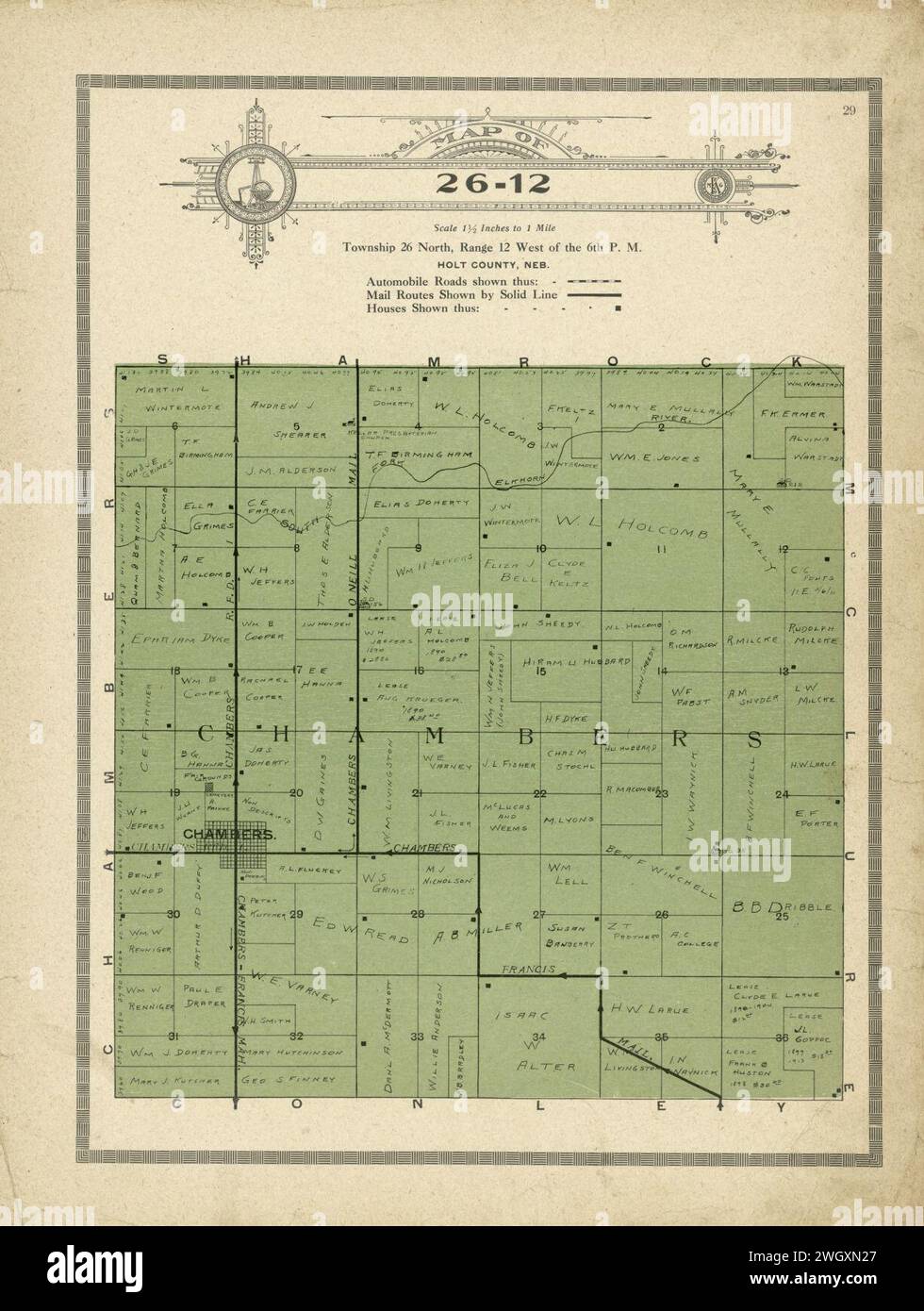 Atlas and plat book of Holt County, Nebraska - containing outline map ...