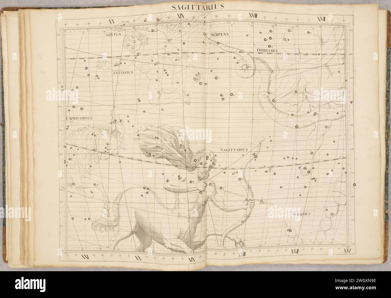 Atlas coelestis john flamsteed hi-res stock photography and images - Alamy