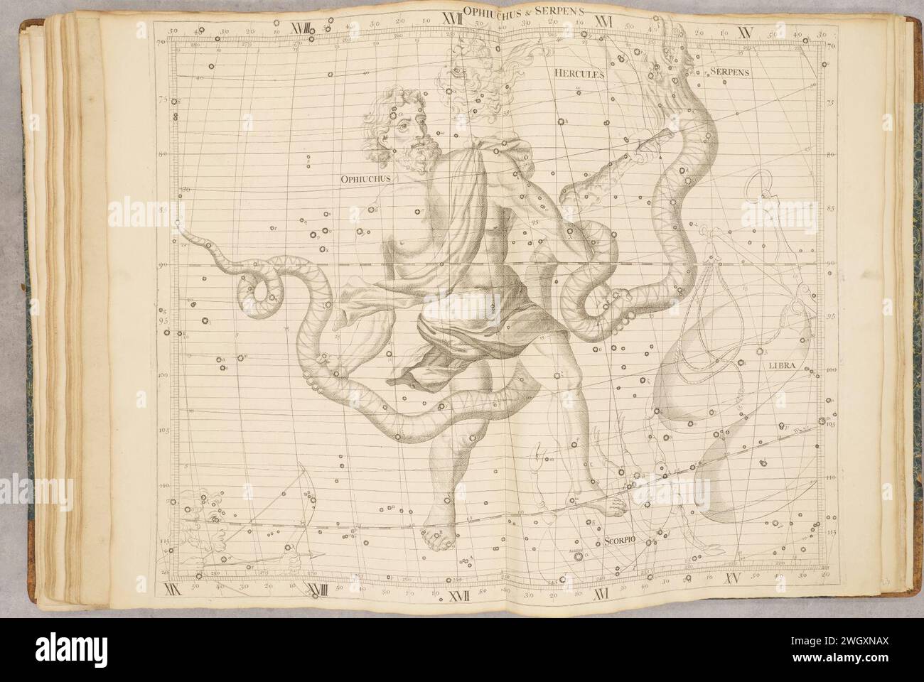 Atlas coelestis flamsteed hi-res stock photography and images - Alamy