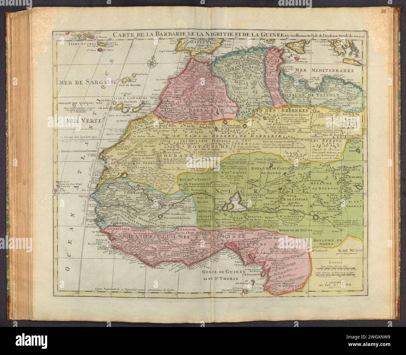 Atlas der wereld (14478051 Stock Photo - Alamy