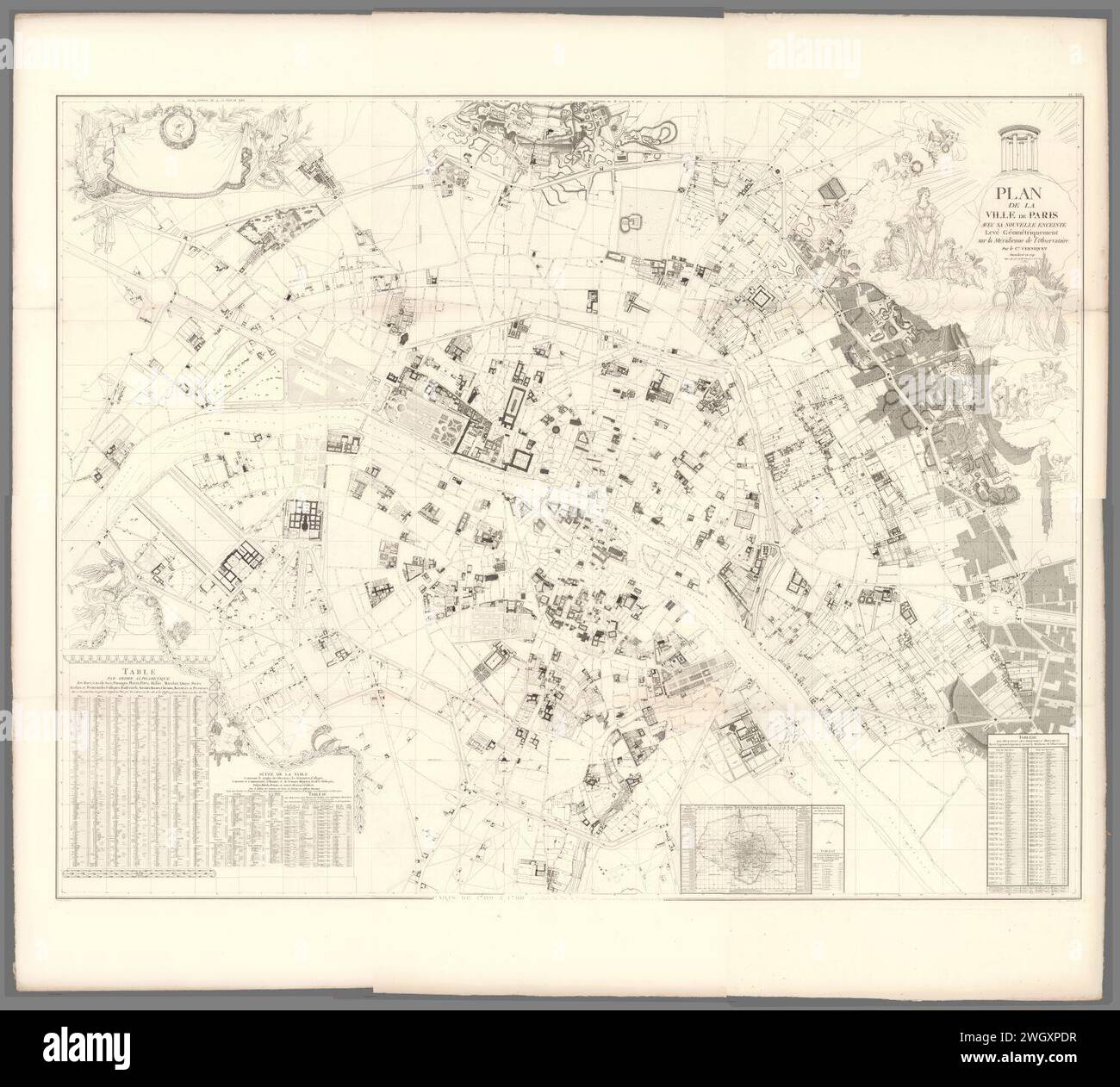 Atlas des anciens plans de Paris - 110. Paris de 1789 à 1798 - David ...