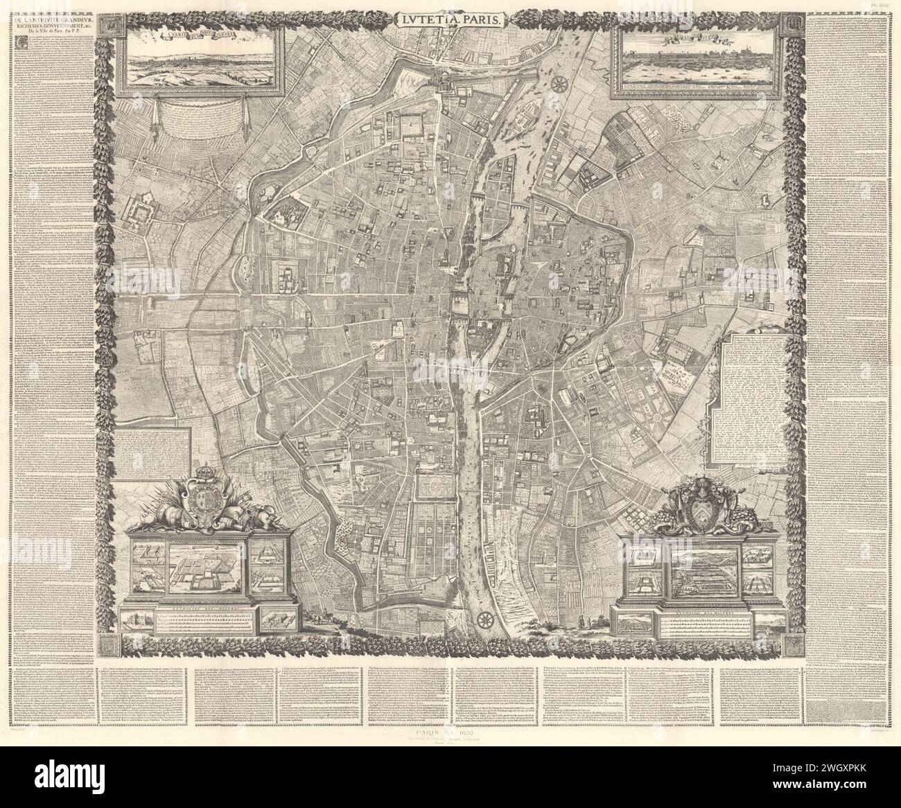 Plans de paris hi-res stock photography and images - Alamy