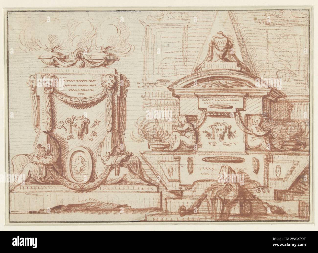 Bucranium ornament hi-res stock photography and images - Alamy