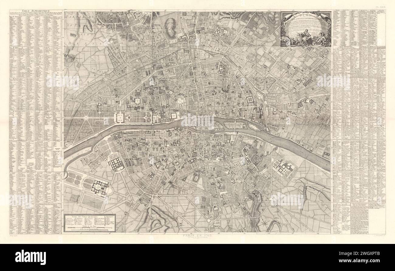 Plans de paris hi-res stock photography and images - Alamy