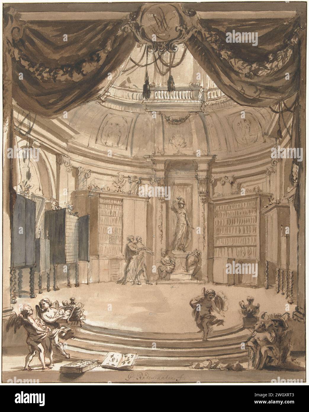 The curiosity room of Levinus Vincent, Gerrit Rademaker, 1680 - 1711 ...