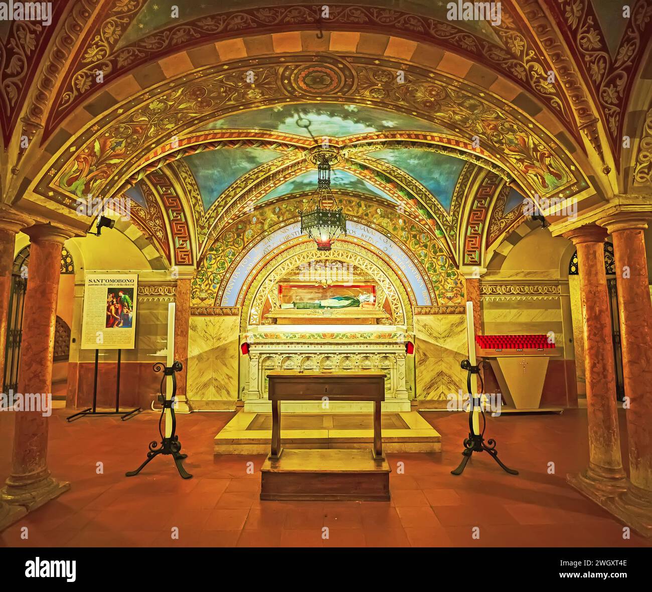 Cripta di santomobono hi-res stock photography and images - Alamy