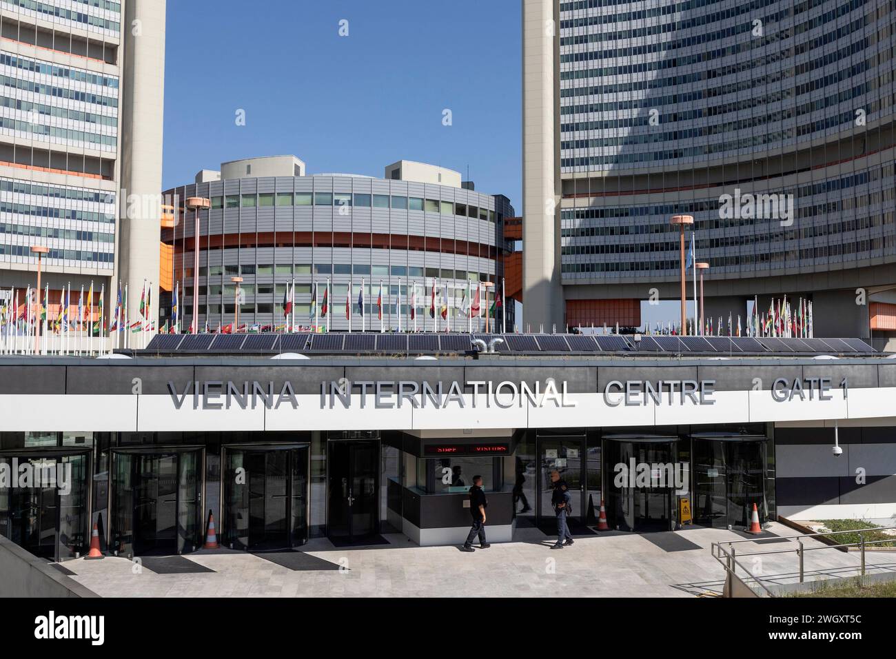 Vienna International Centre, Vienna, Austria Stock Photo - Alamy
