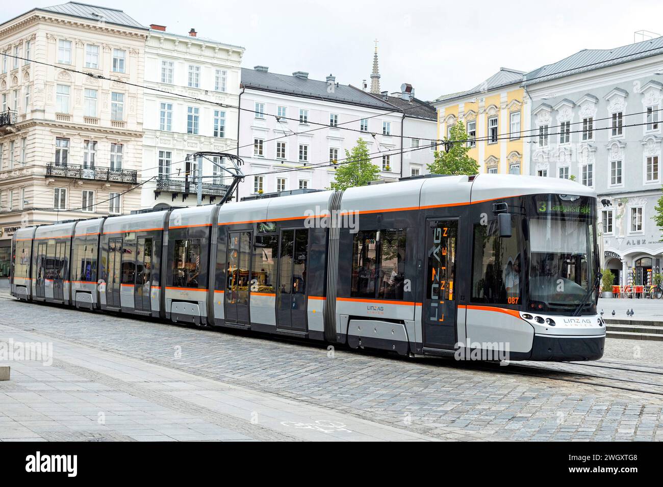 Tram Line 3, Linz OÖ, Austria Stock Photo - Alamy