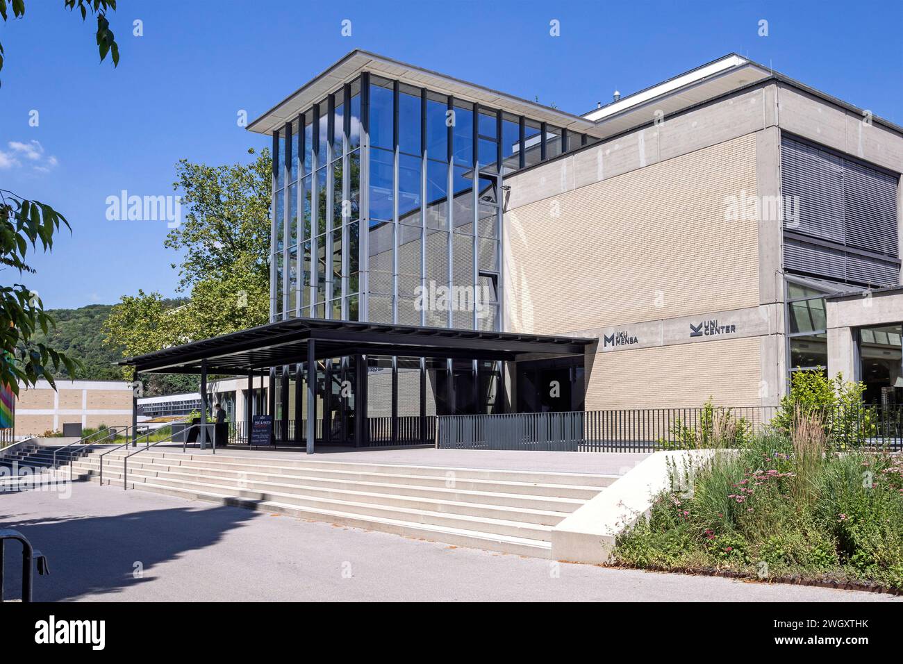 Mensa, Johannes Kepler University Linz, Upper Austria, Austria Stock ... Mensa, Johannes Kepler University Linz, Upper Austria, Austria Stock ...
