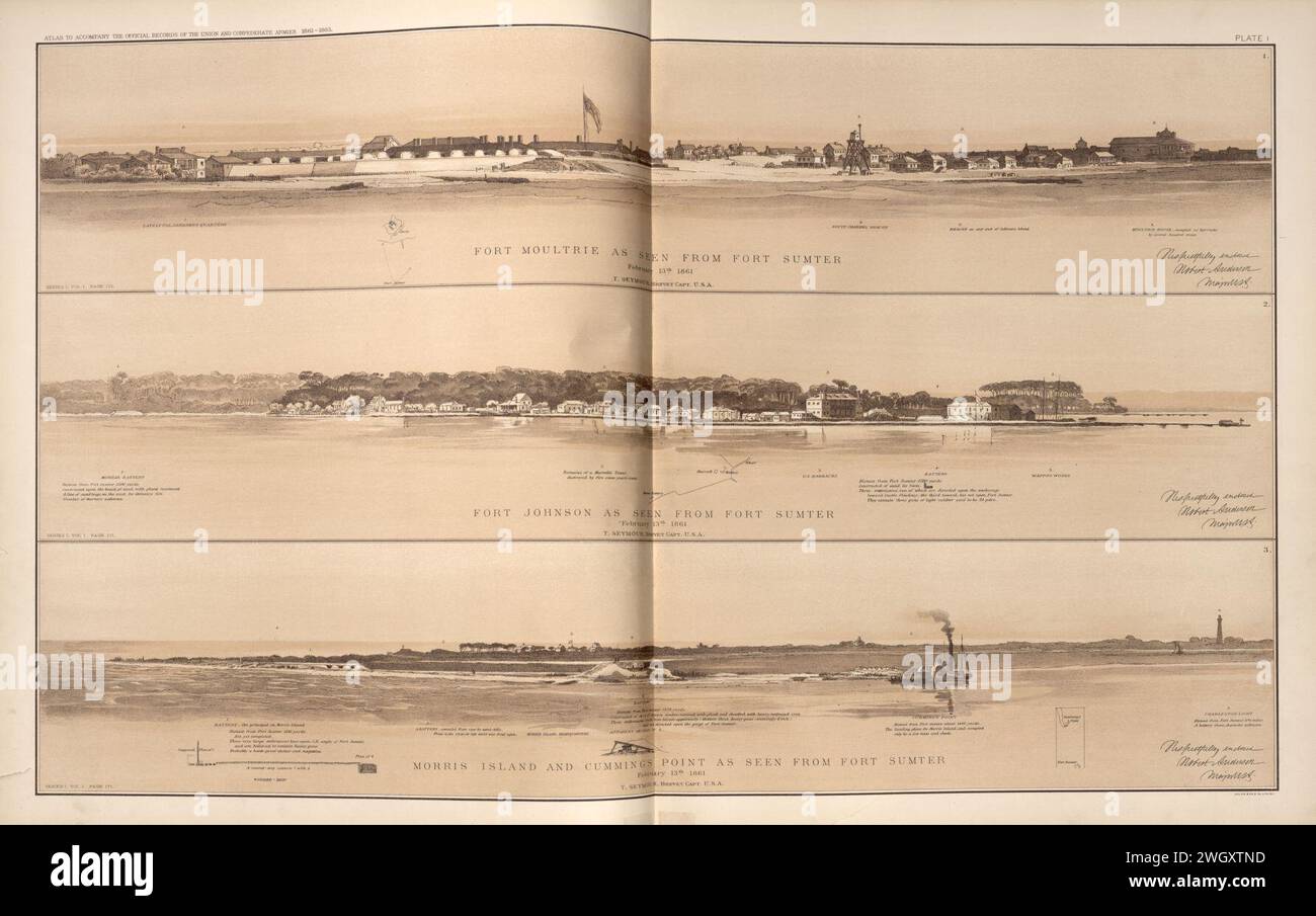 Atlas of the war of the Rebellion giving Union and Confederate armies ...