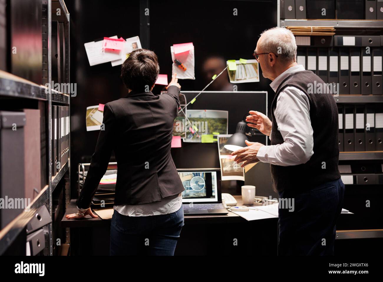 Crime scene investigations bureau hi-res stock photography and images ...