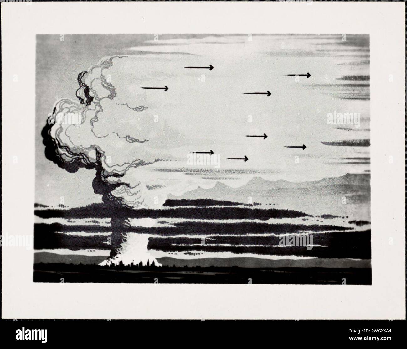 Atomic blast, Welfare photos of Operation Cue Atomic Explosion, May 5 ...