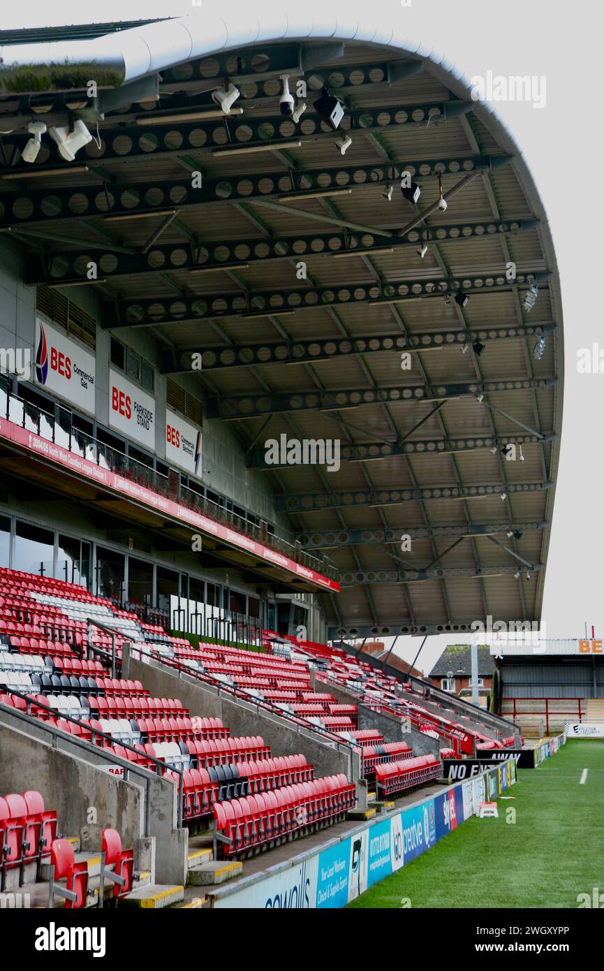 Highbury Football Stadium, Fleetwood, Lancashire, United Kingdom ...
