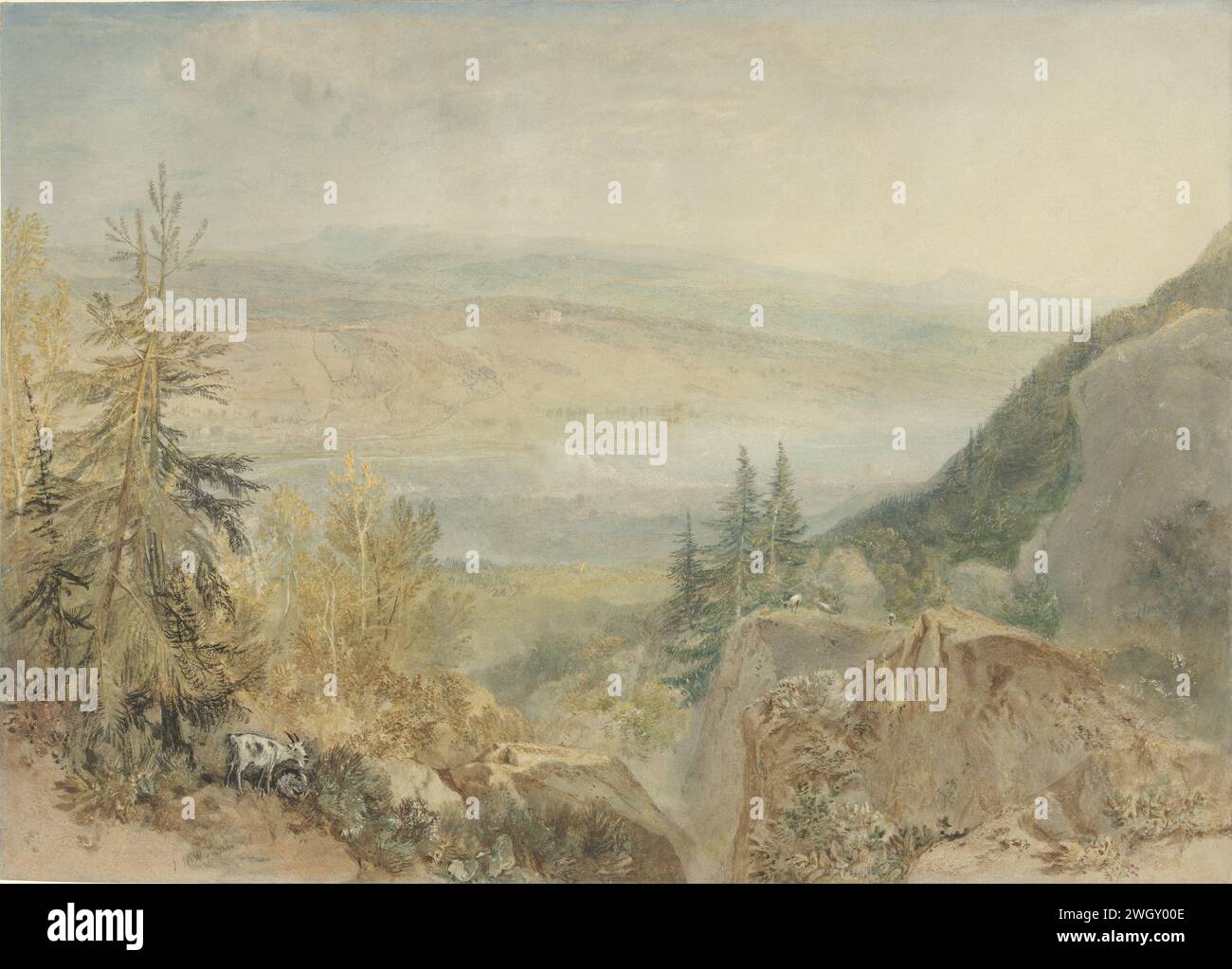 View of farnley hall in yorkshire hi-res stock photography and images ...