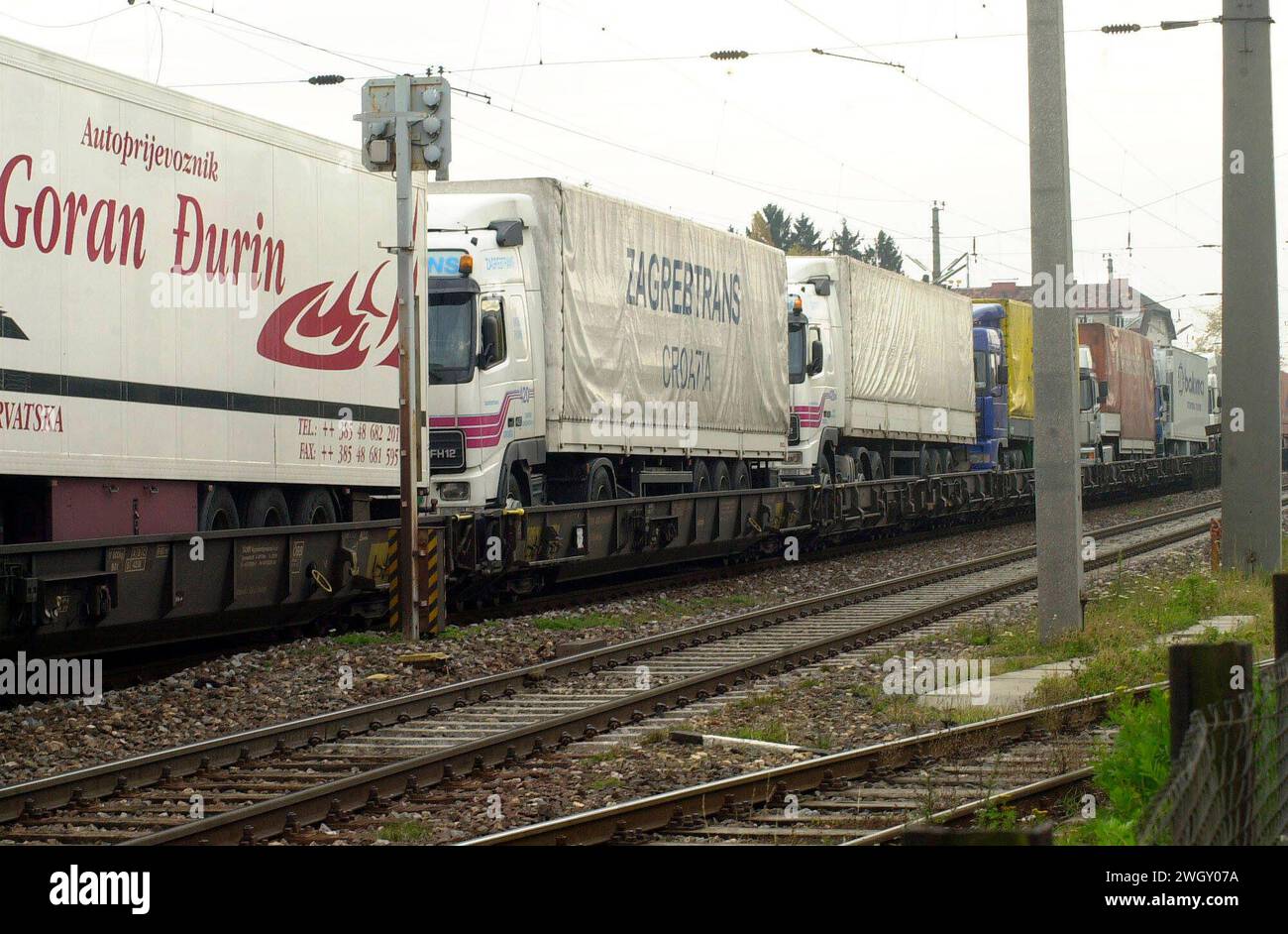 a freight train for the transportation of goods by rail freight train ...